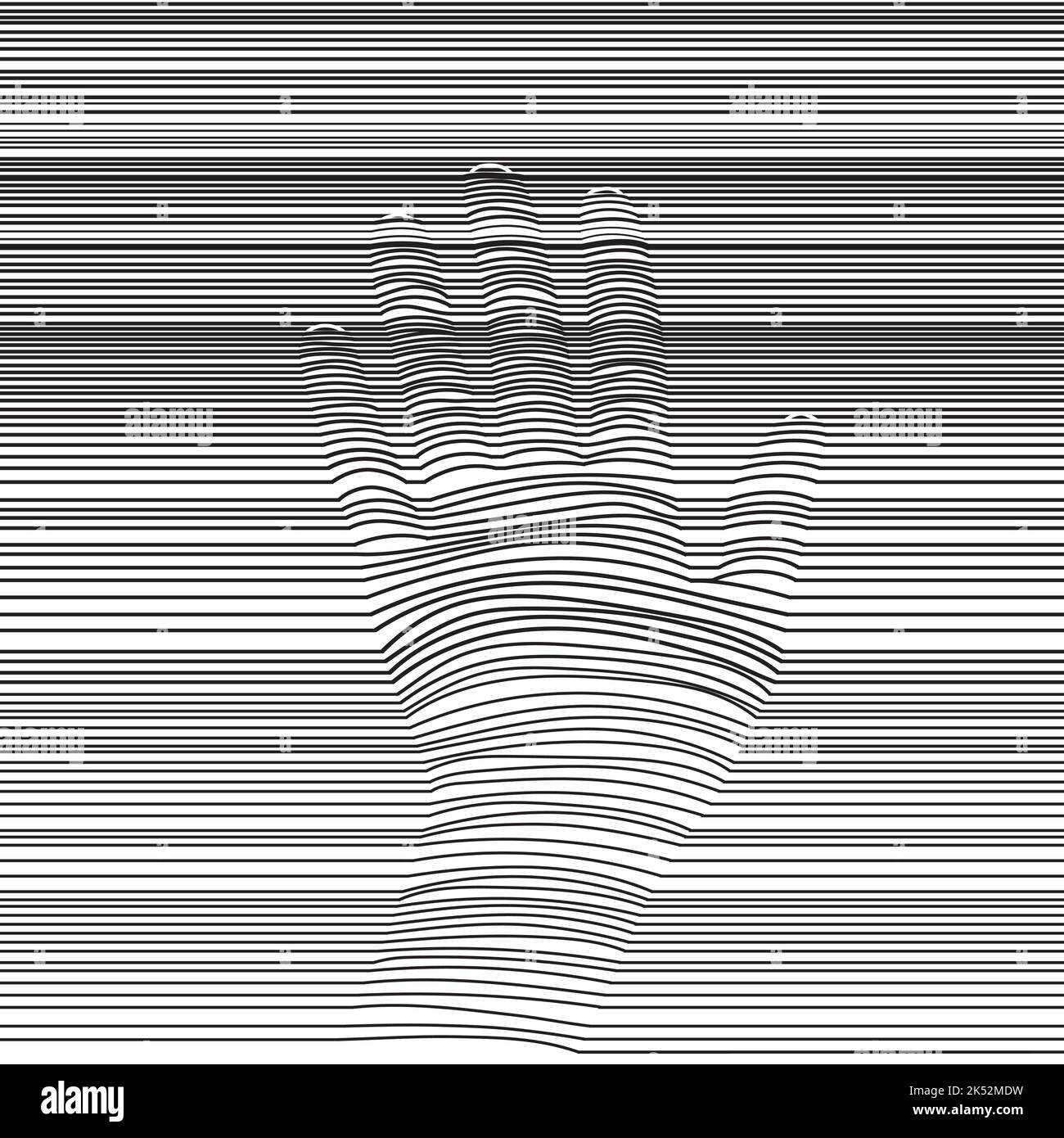Hand-drawn lines. Seamless pattern. hand texture lines Stock Vector ...