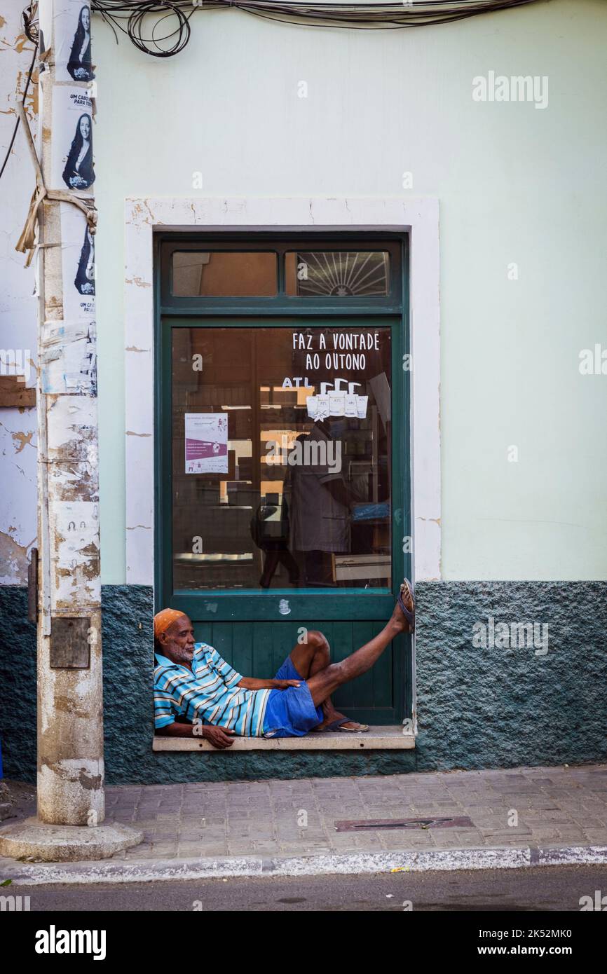 Cap Vert, Sao Vincente island, Mindelo Stock Photo - Alamy