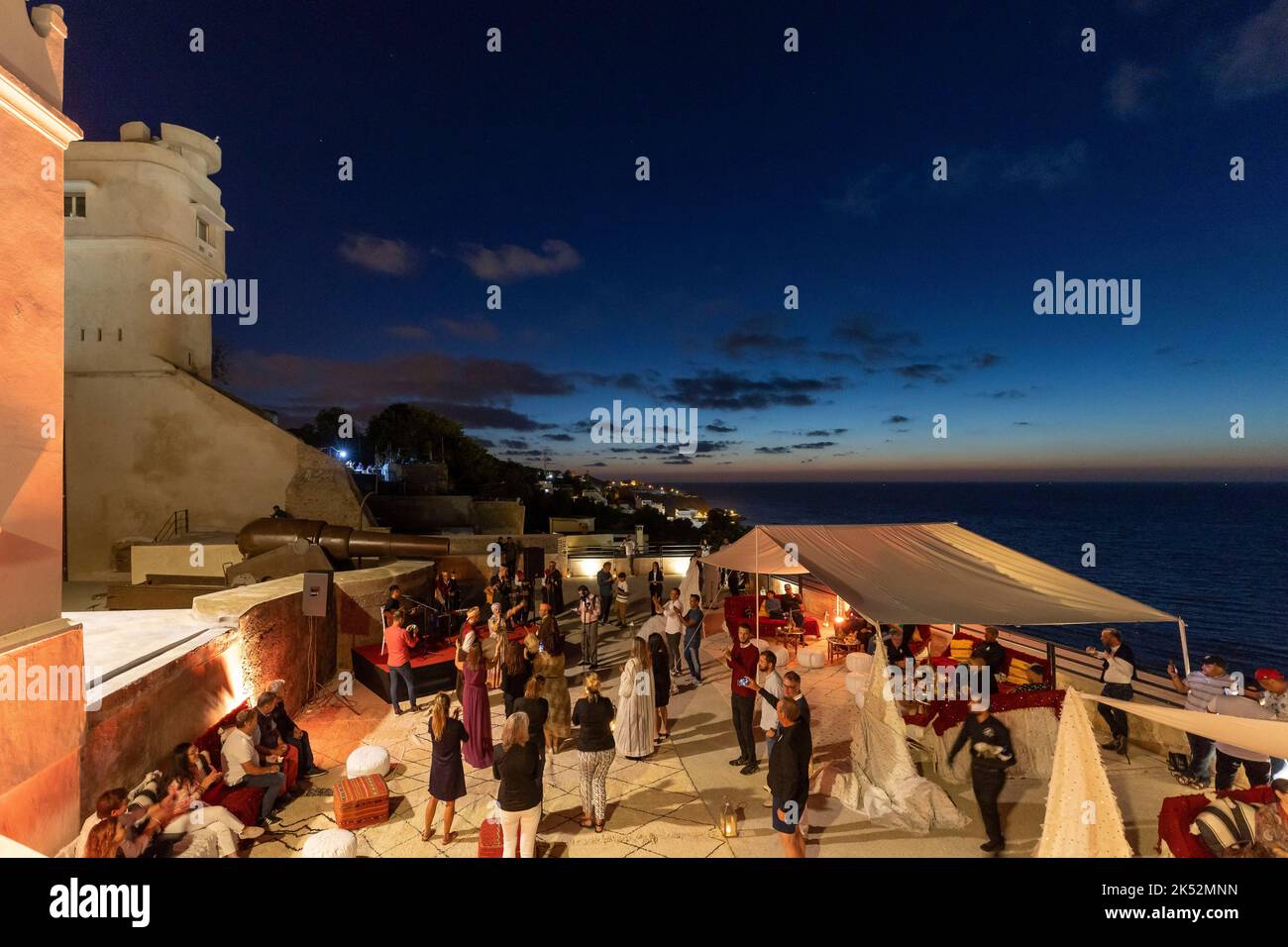 Morocco, Tanger-Tetouan region, Tangier, Ibn Battouta Memory Exhibition ...