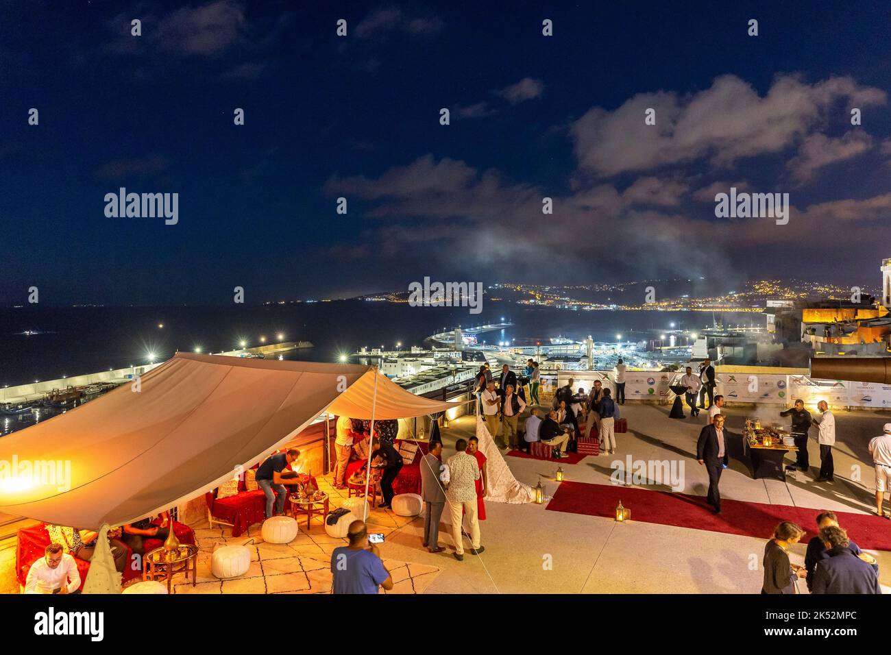 Morocco, Tanger-Tetouan region, Tangier, Ibn Battouta Memory Exhibition ...