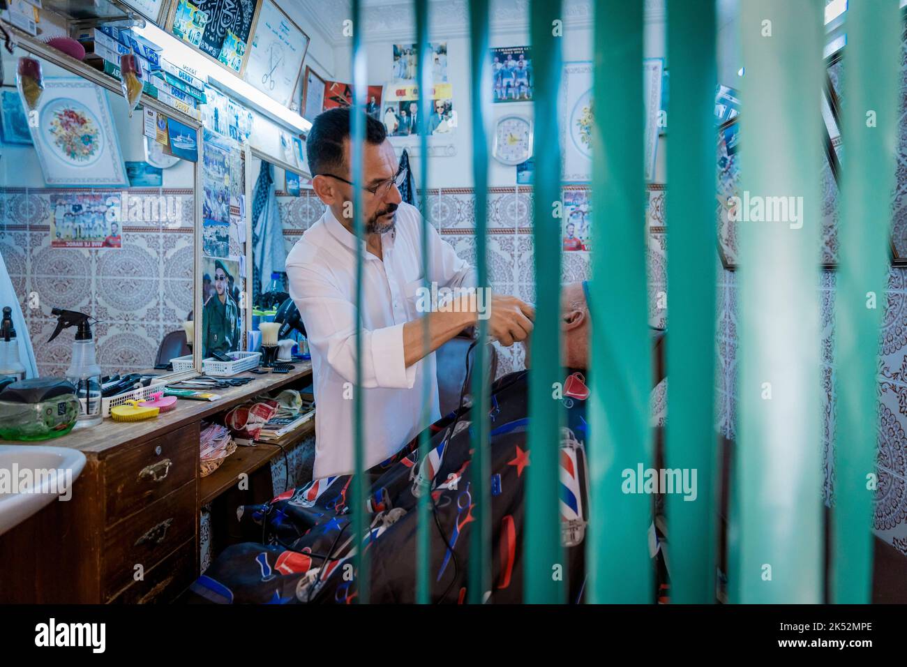 Maroc, région de Tanger-Tétouan, Tanger, la médina, fishing market ...