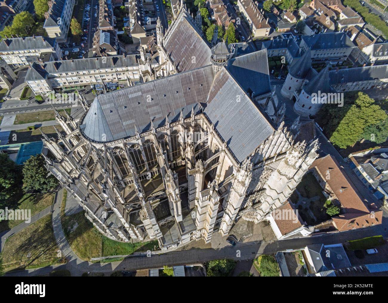 France, Oise, Beauvais, Saint-Pierre de Beauvais Cathedral (13th-16th ...