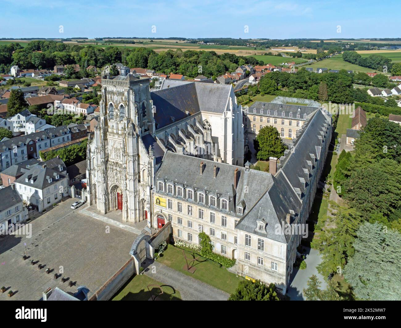 Abbaye de saint riquier hi-res stock photography and images - Alamy