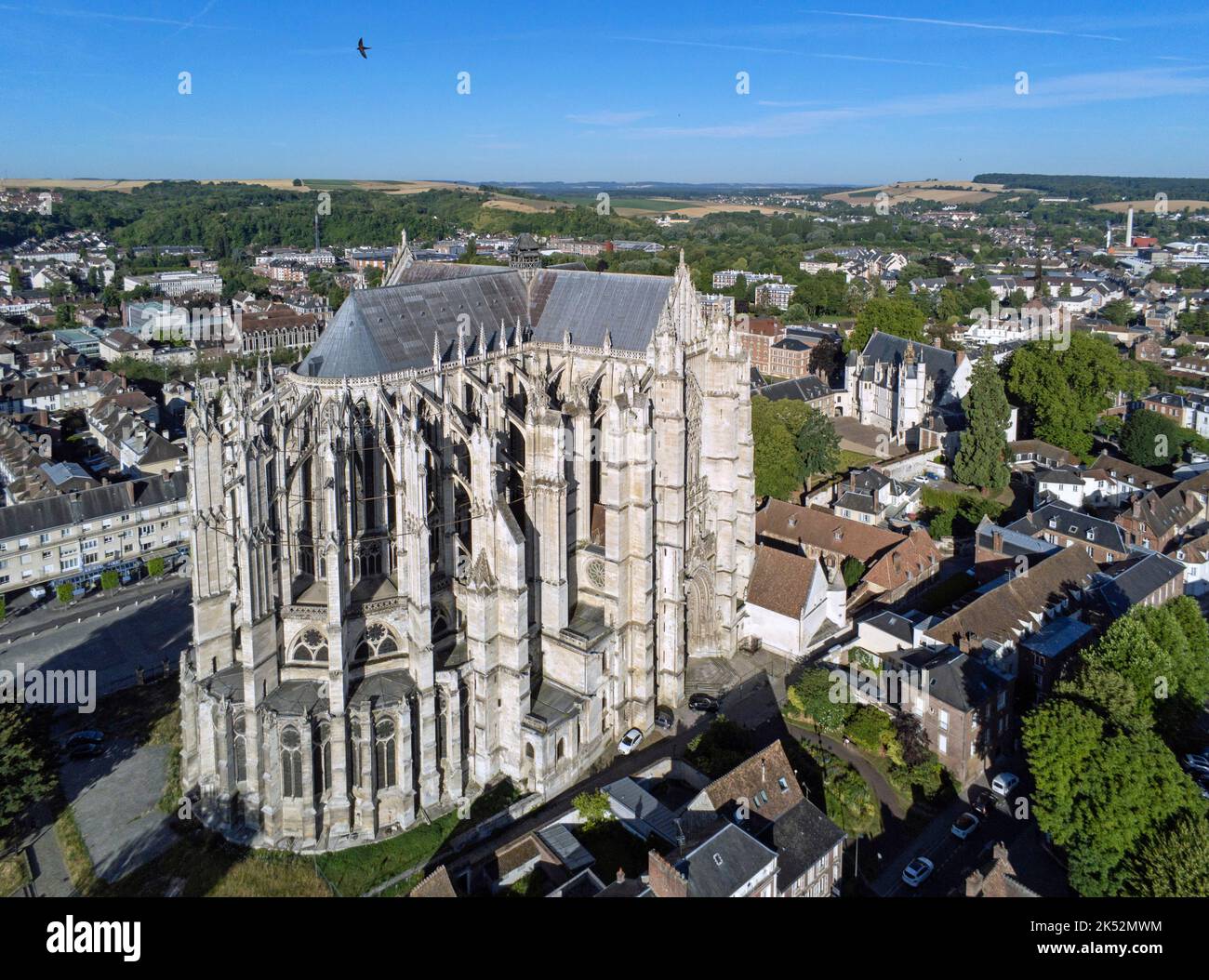 France, Oise, Beauvais, Saint-Pierre de Beauvais Cathedral (13th-16th ...