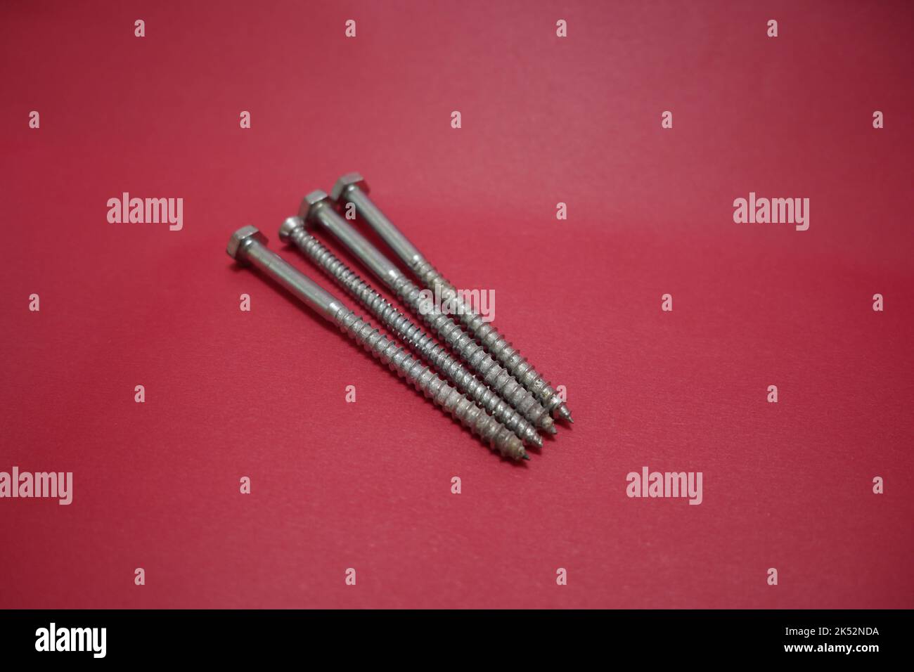 Screw background, Screw is a material that holds three objects together ...