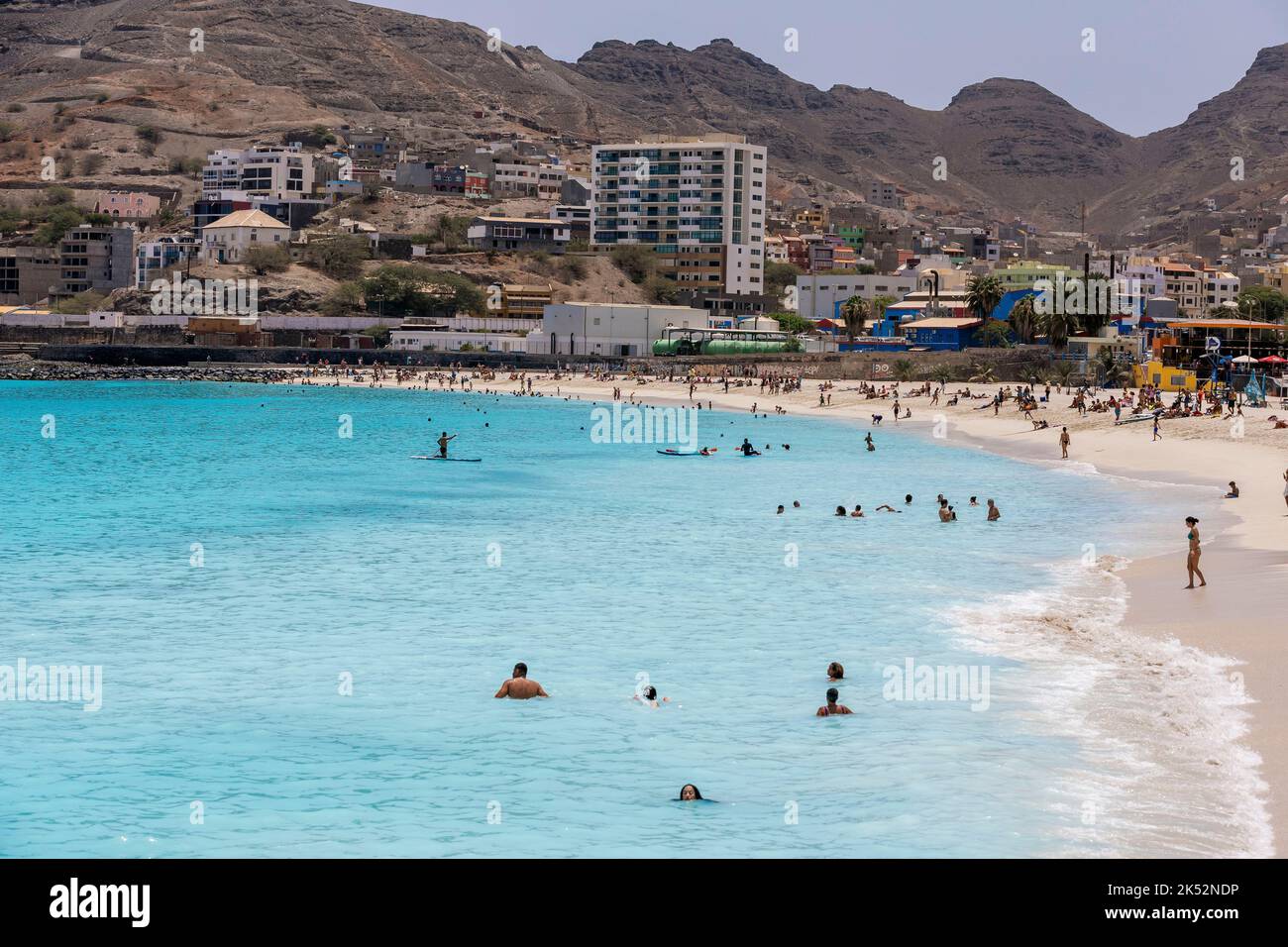 Cap Vert, Sao Vincente island, Mindelo, Laginha Beach Stock Photo - Alamy