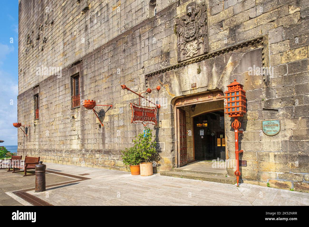 Hondarribia castle hi-res stock photography and images - Alamy