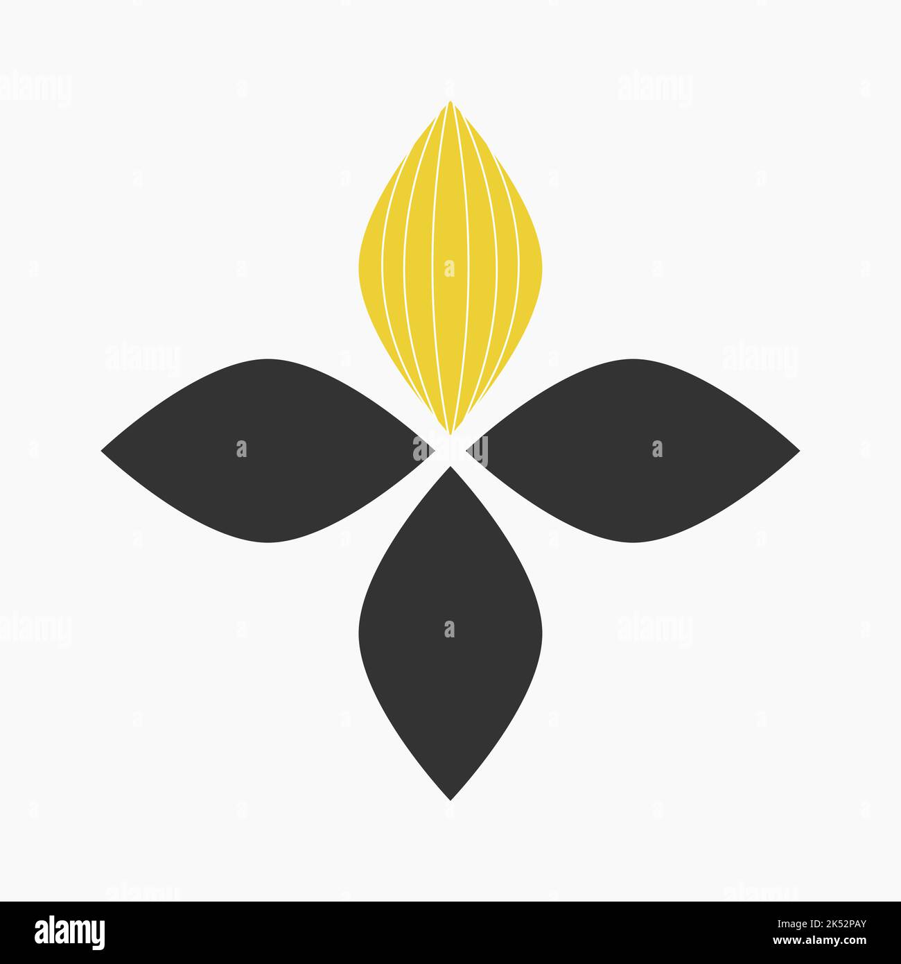 Flower petals icon symbol. Vector illustration Stock Vector Image & Art ...
