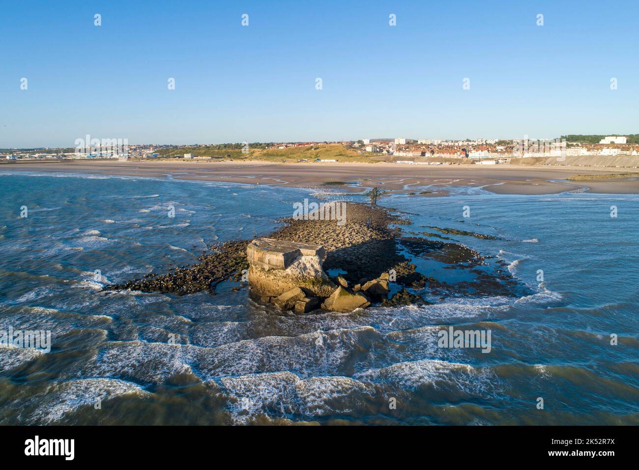 France, Pas de Calais, Le Portel, fort of Heurt high order of Napoleon ...