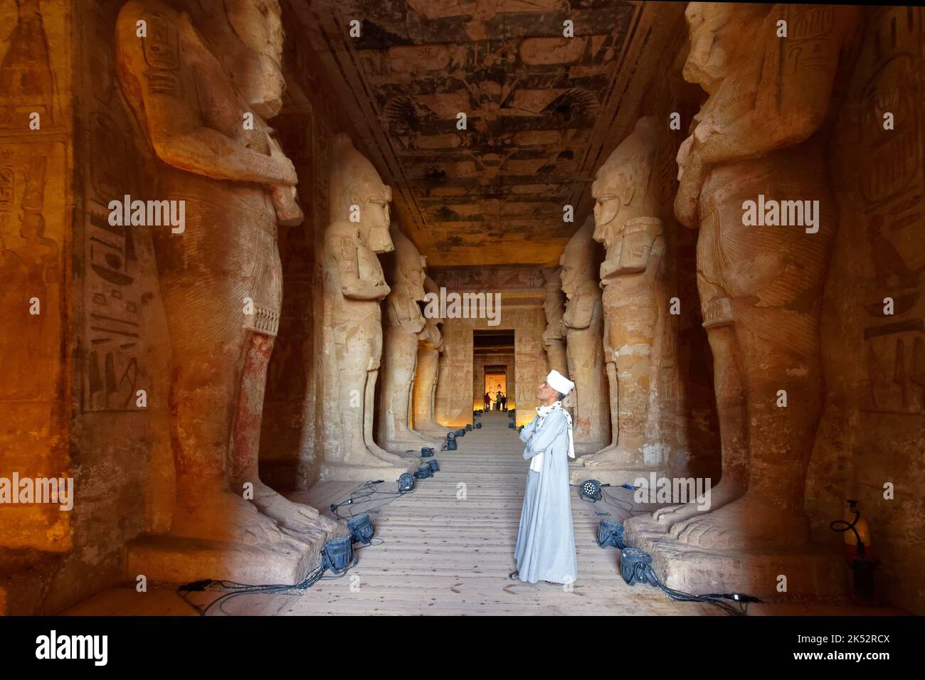 Egypt, Upper Egypt, Nubia, Abu Simbel, listed as World Heritage by ...