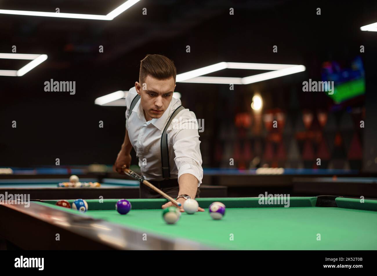 The billiard party hi-res stock photography and images - Alamy
