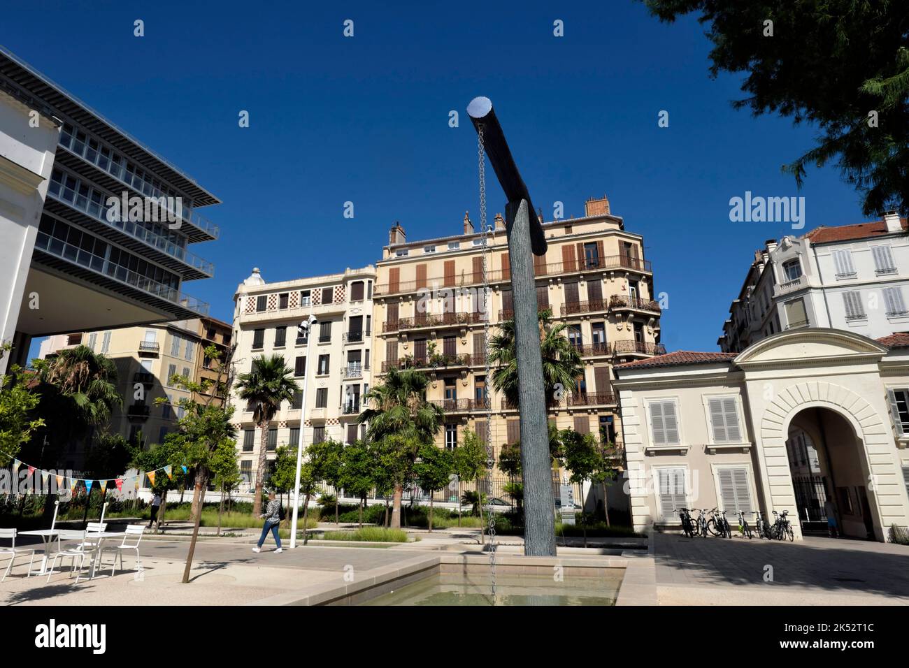France, Var, Toulon, Chalucet district, former Charite hospital, House ...