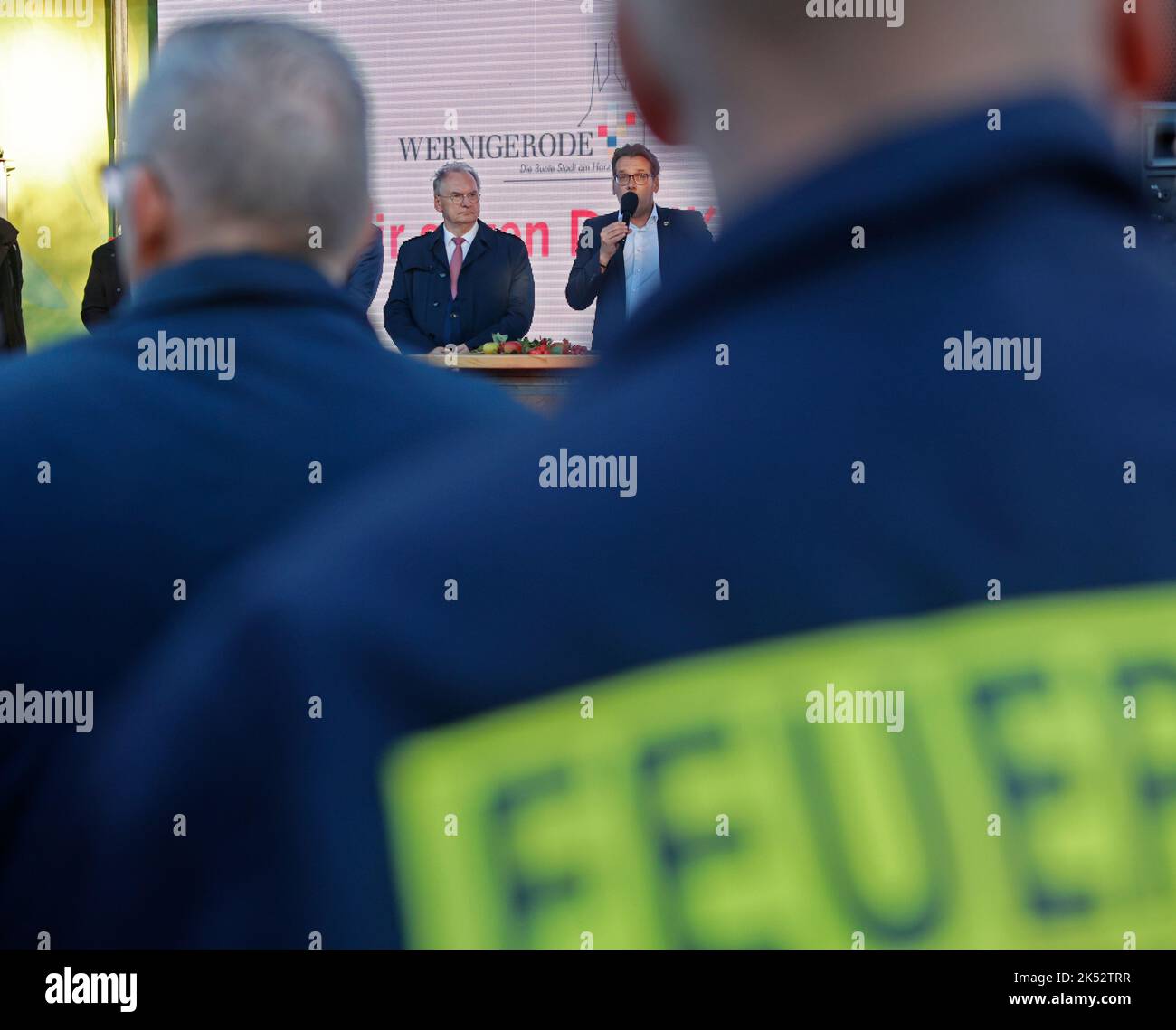Wernigerode, Germany. 05th Oct, 2022. Minister President Reiner ...