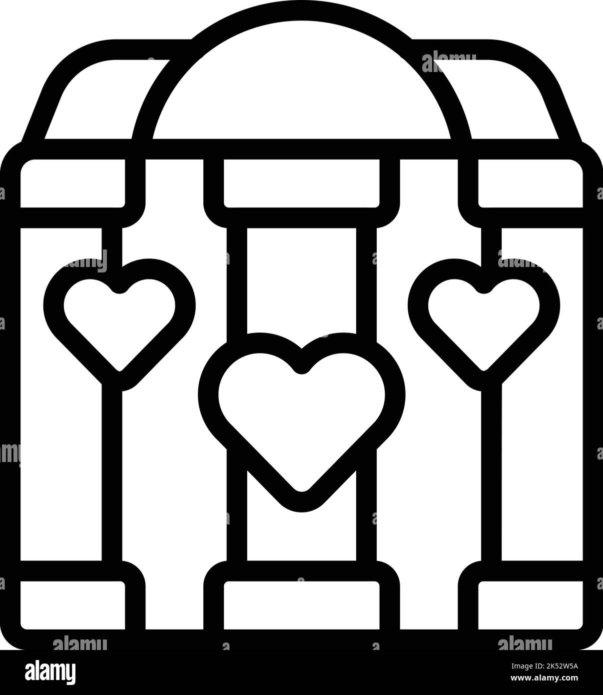 Friendship arch Stock Vector Images - Alamy