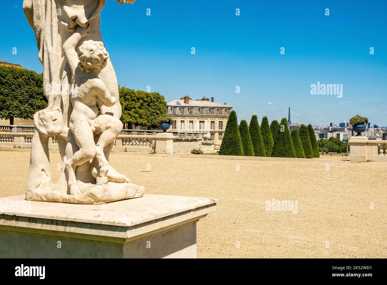 France, Hauts de Seine, Saint Cloud, the National domain of Saint Cloud ...