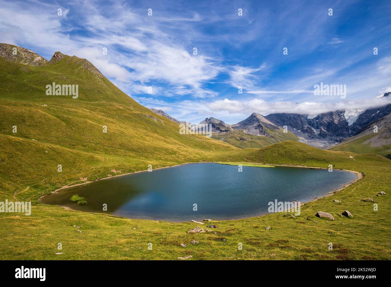 France, Savoie, Haute Tarentaise, Vanoise National Park, Sainte-Foy ...