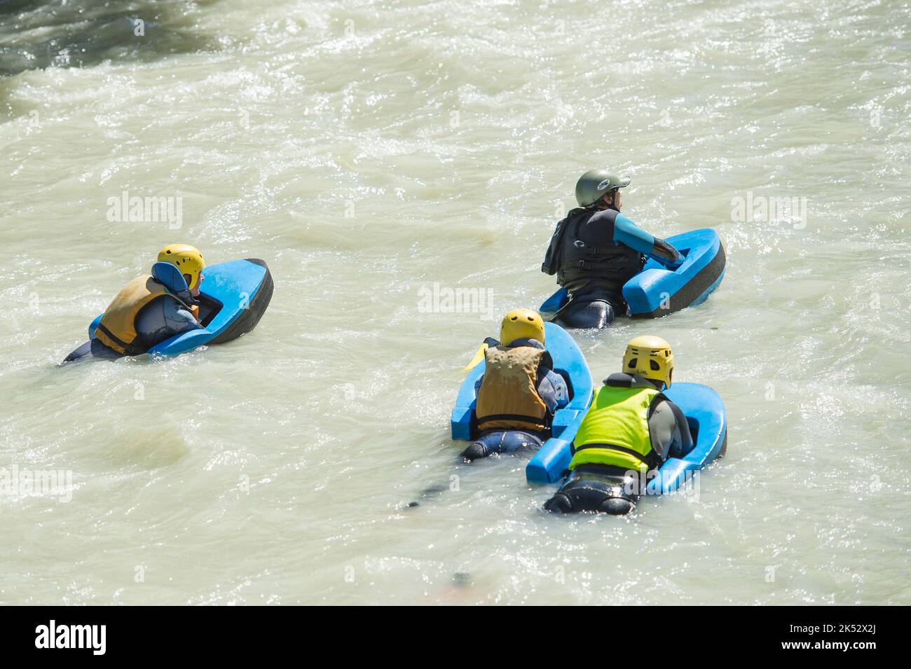 France, Haute Savoie, Mont Blanc massif, Chamonix Mont Blanc crossing ...