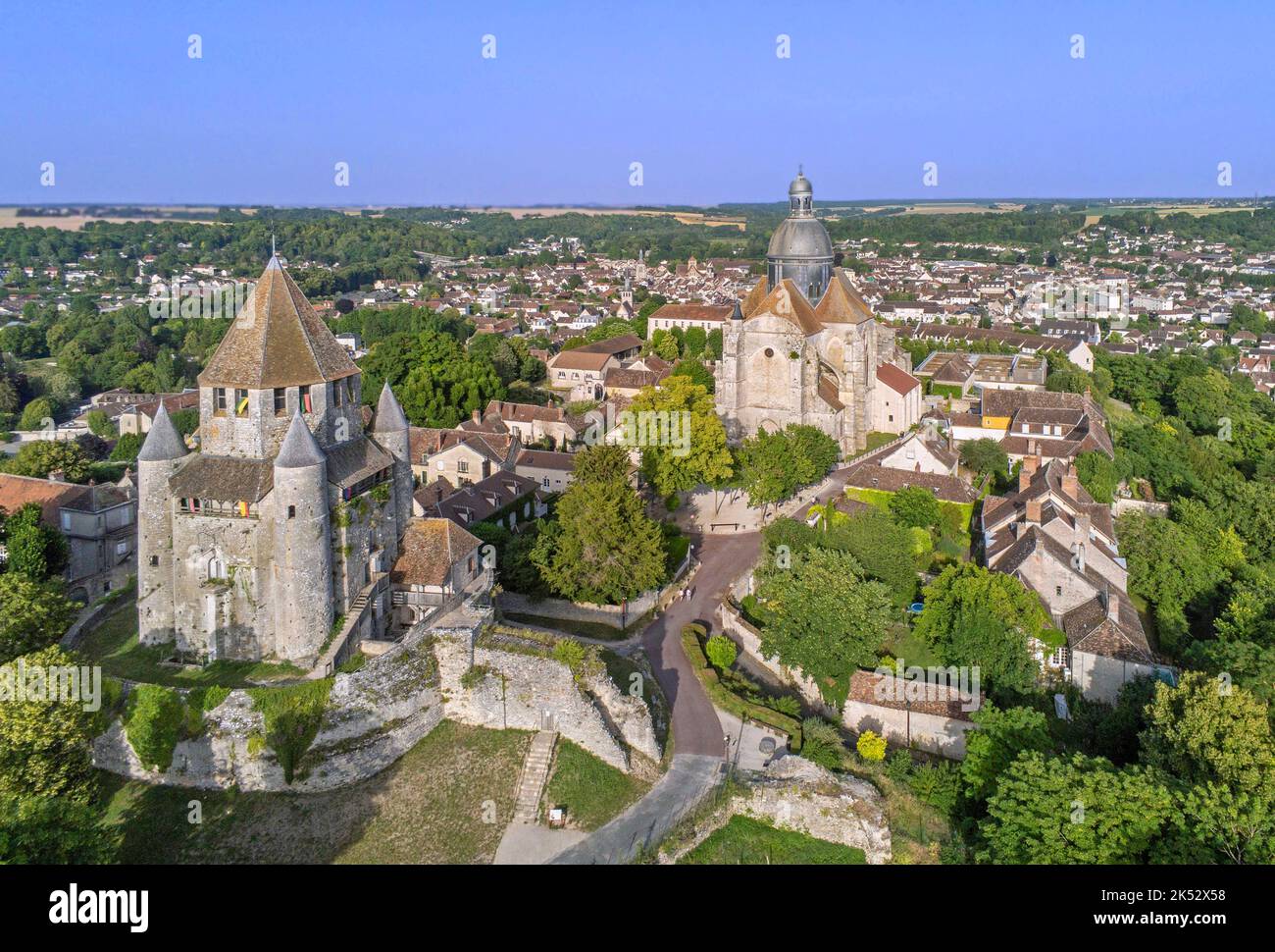 France, Seine et Marne, Provins, listed as World Heritage by UNESCO ...