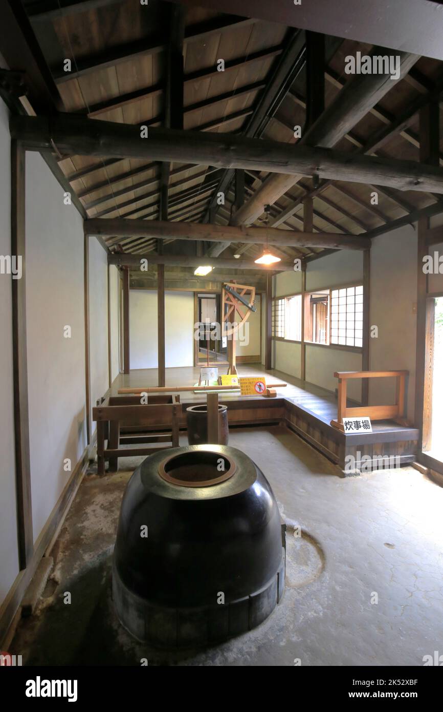 Interior of Inou Tadataka's old house Katori city Japan Stock Photo - Alamy