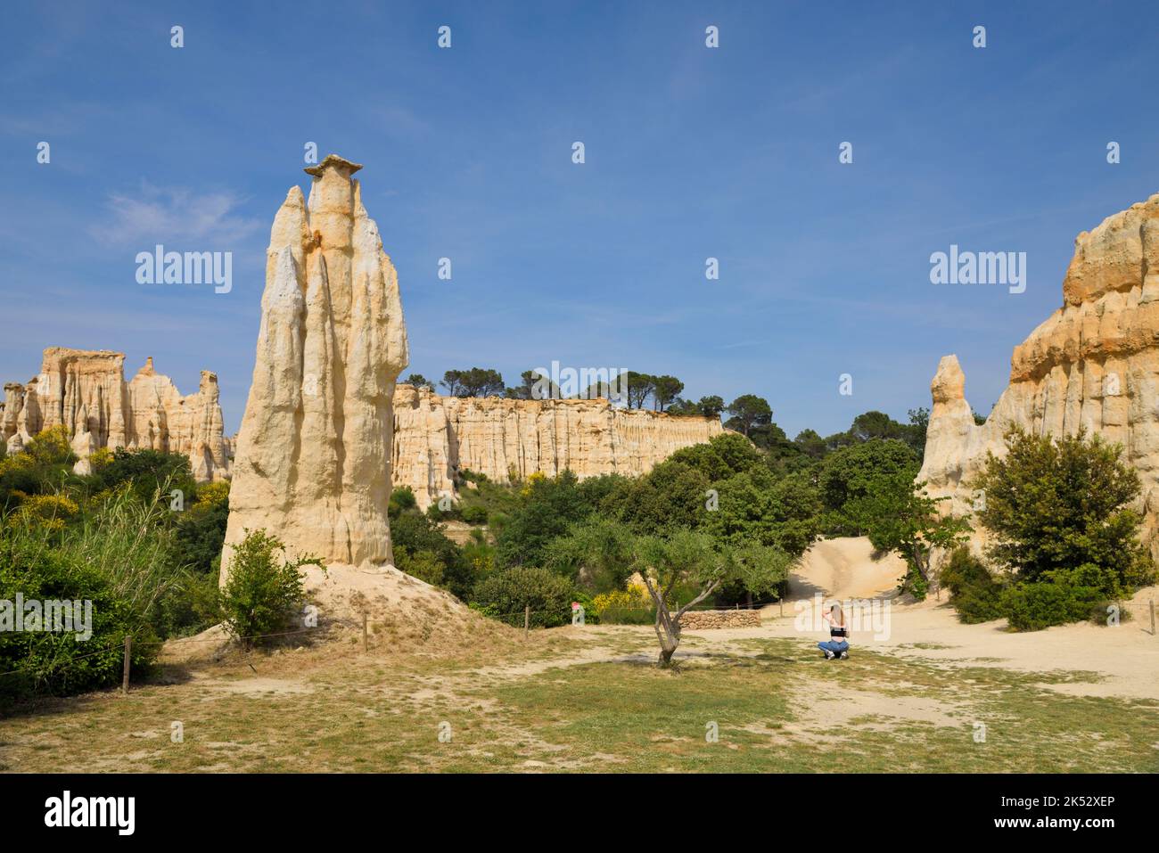 France, Pyrenees Orientales, Ille sur Têt, Orgues of Ille sur Têt a ...