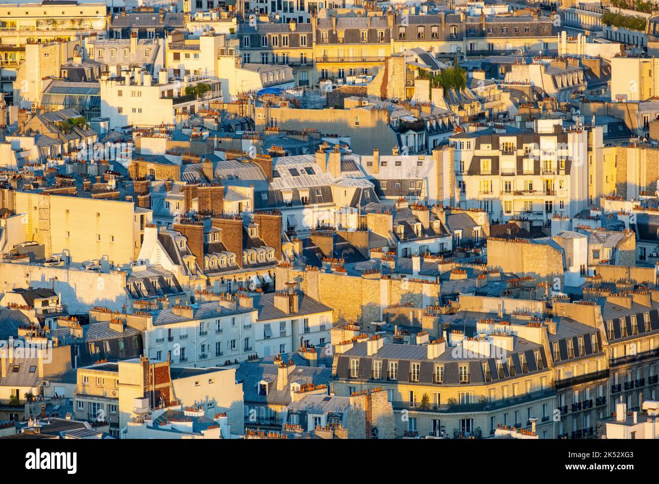 France, Paris, zinc roof of the 16th arrondissement Stock Photo - Alamy