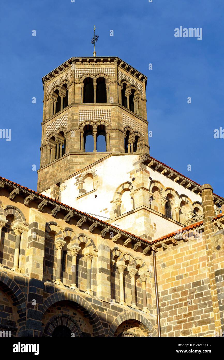 France, Puy de Dome, Issoire, Saint Austremoine abbatial church dated ...