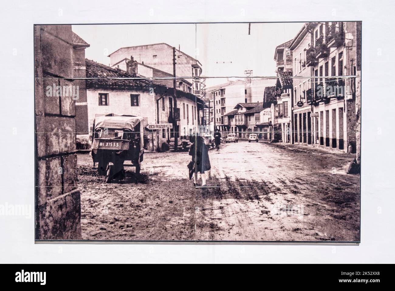 Spain, province of Biscay (Bizkaia), Guernica (or Gernika-Lumo), stop ...