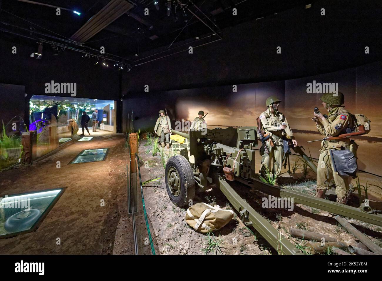 France, Manche, Cotentin, Sainte Mere Eglise, one of the first communes ...