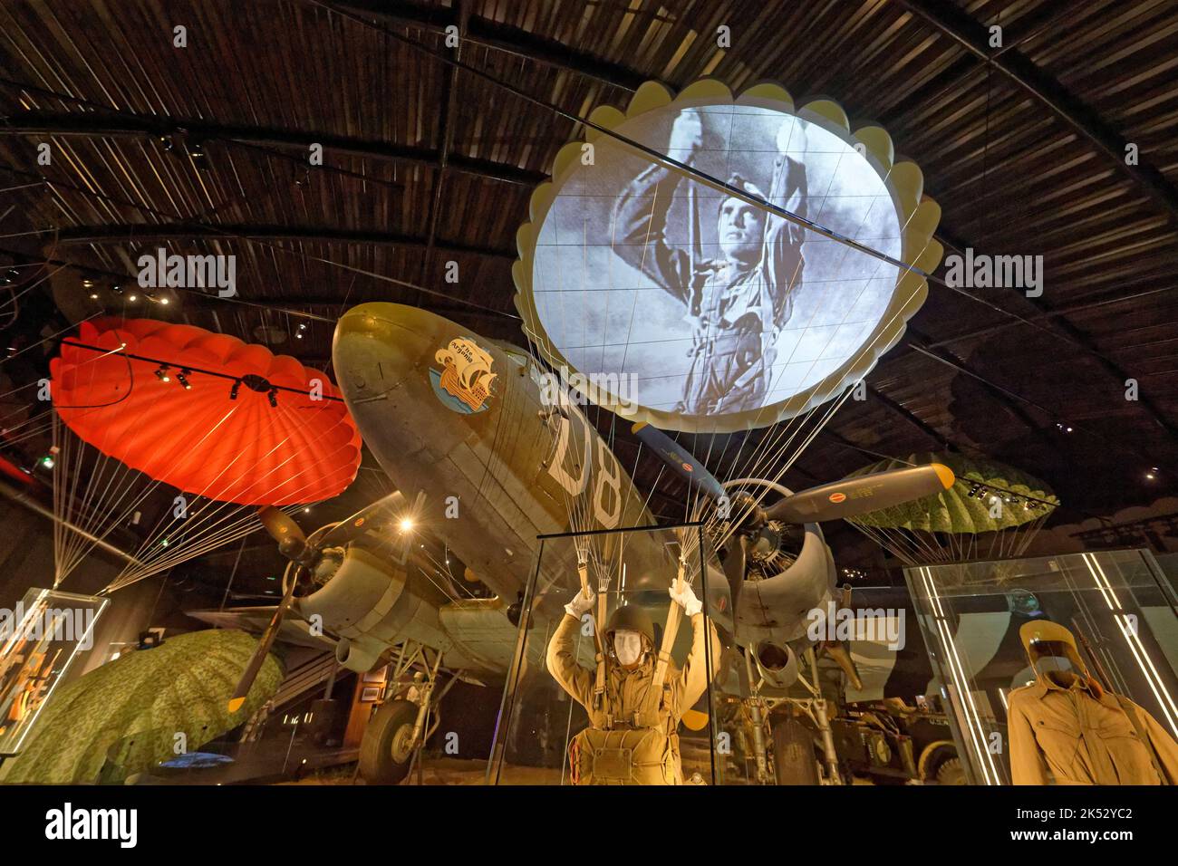 France, Manche, Cotentin, Sainte Mere Eglise, one of the first communes ...