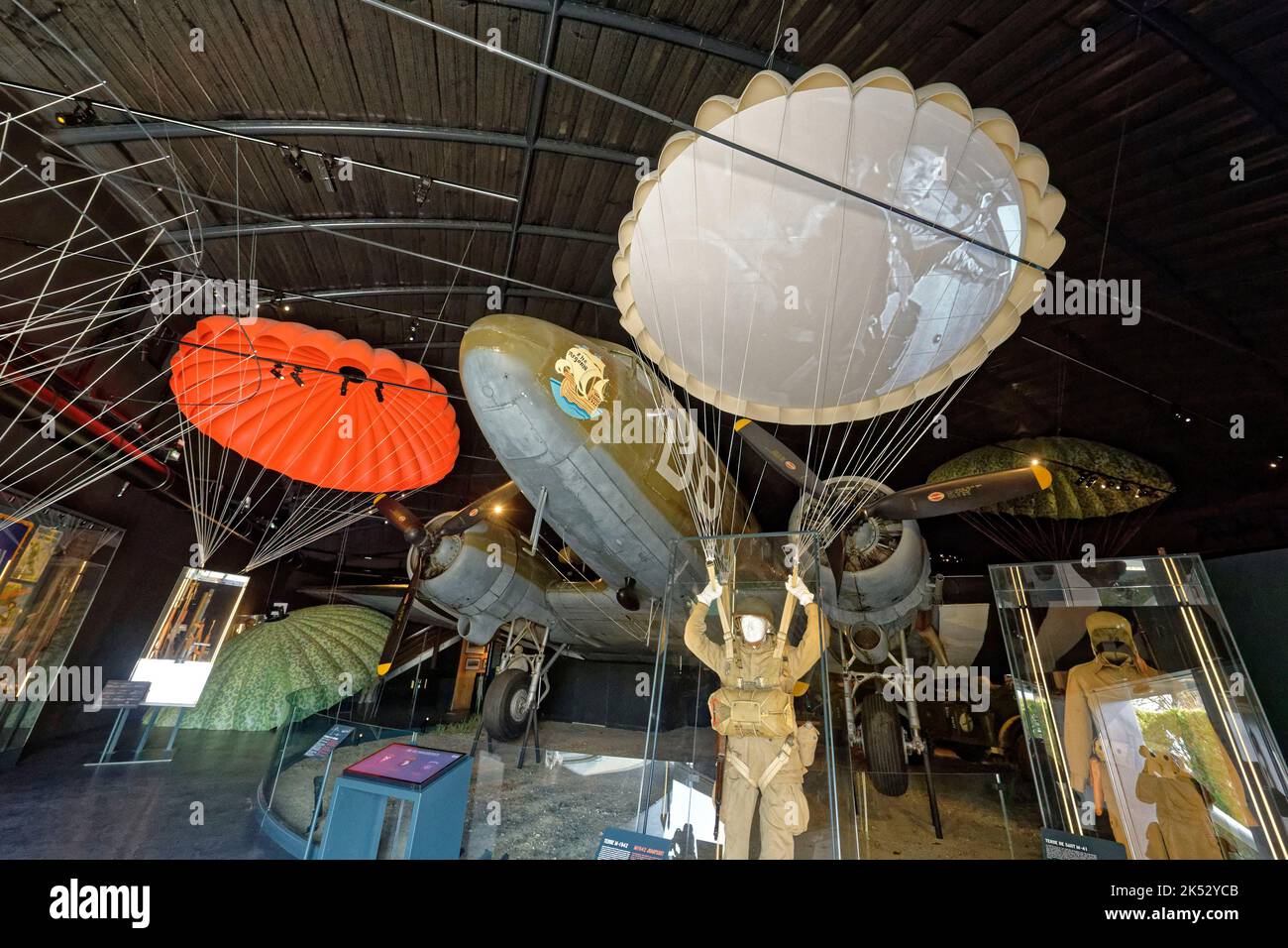 France, Manche, Cotentin, Sainte Mere Eglise, one of the first communes ...