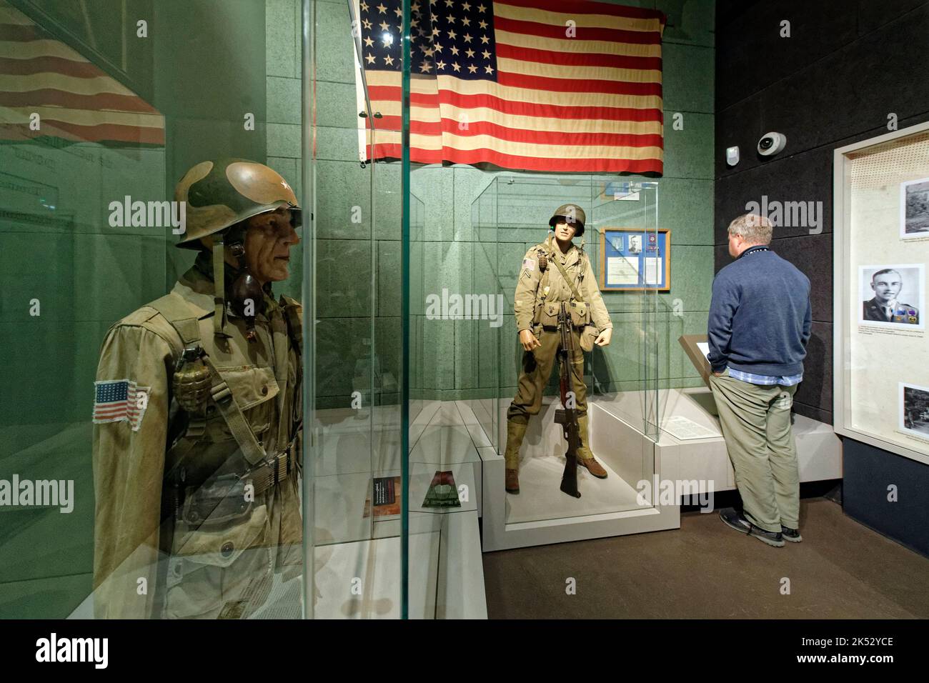 France, Manche, Cotentin, Sainte Mere Eglise, one of the first communes ...