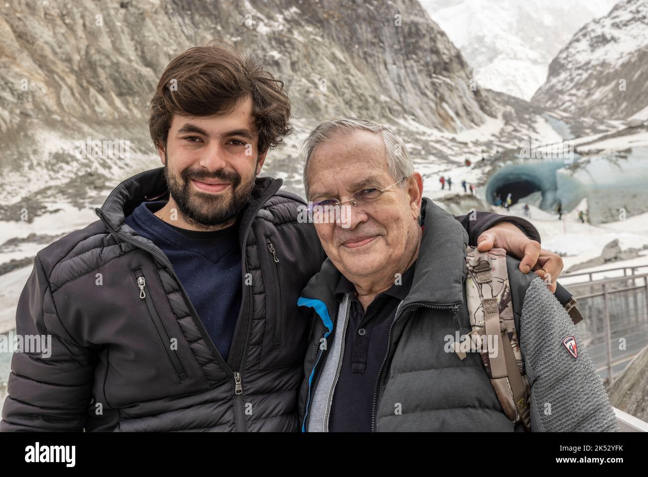 France, Haute Savoie, Chamonix-Mont-Blanc, Montenvers,Portrait of ...