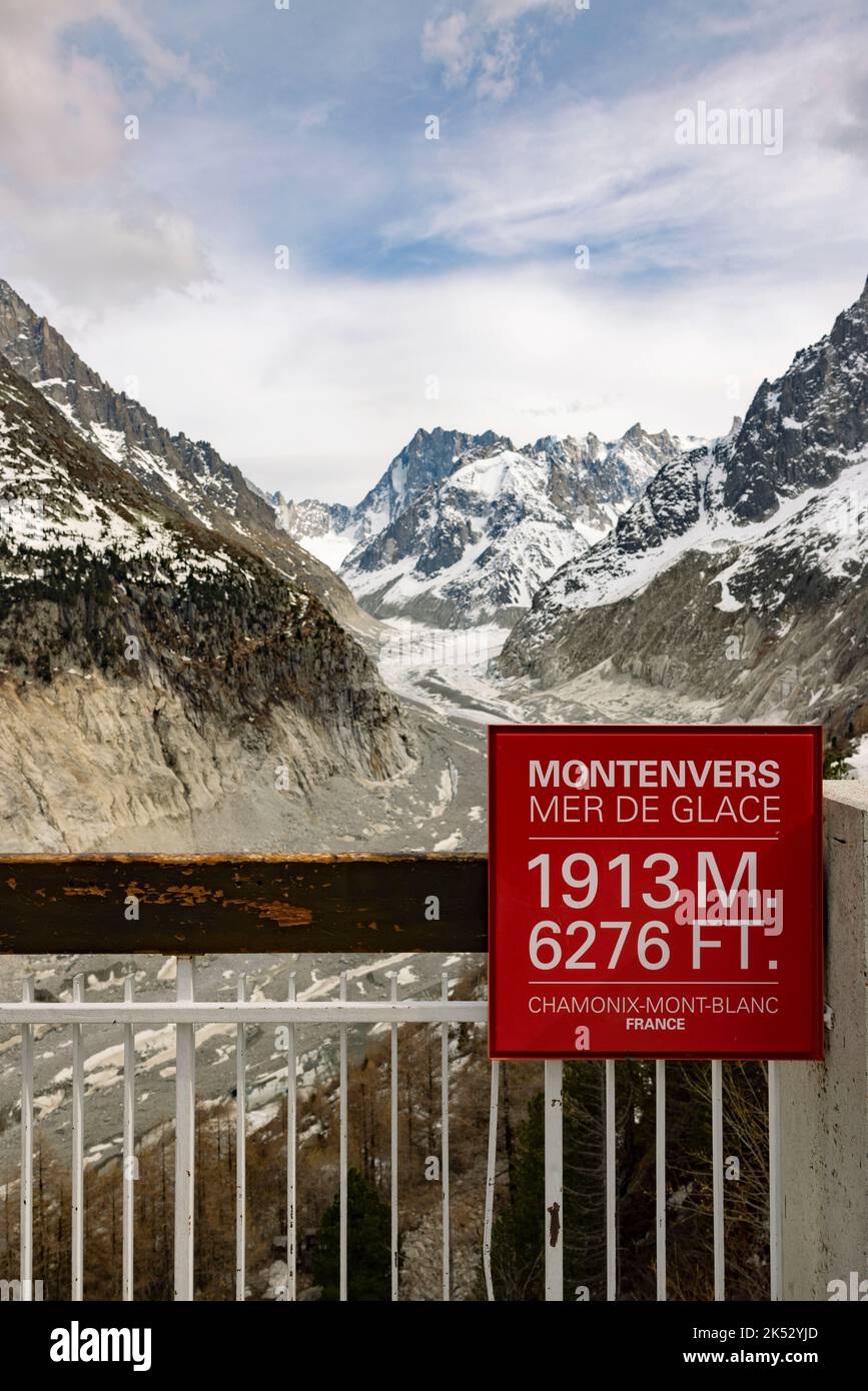 France, Haute Savoie, Mont Blanc massif, Chamonix-Mont-Blanc, The ...
