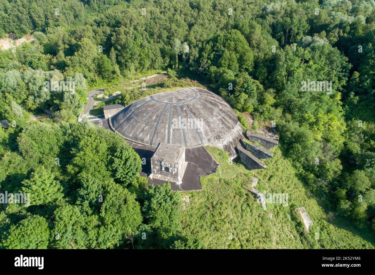 France, Pas de Calais, Wizernes, former bunker of the Second World War ...