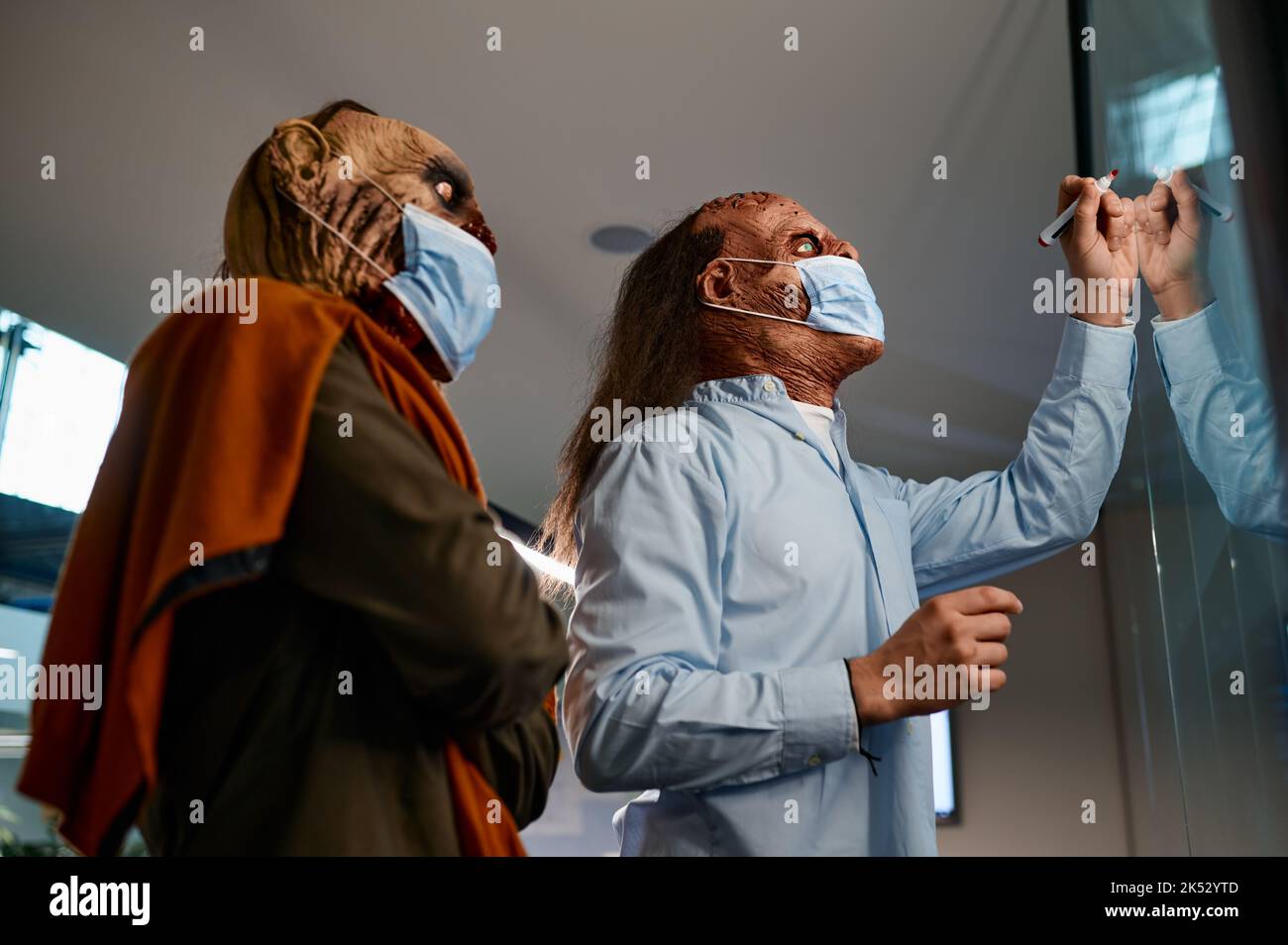 Businessman businessmen discussing project in hi-res stock photography ...