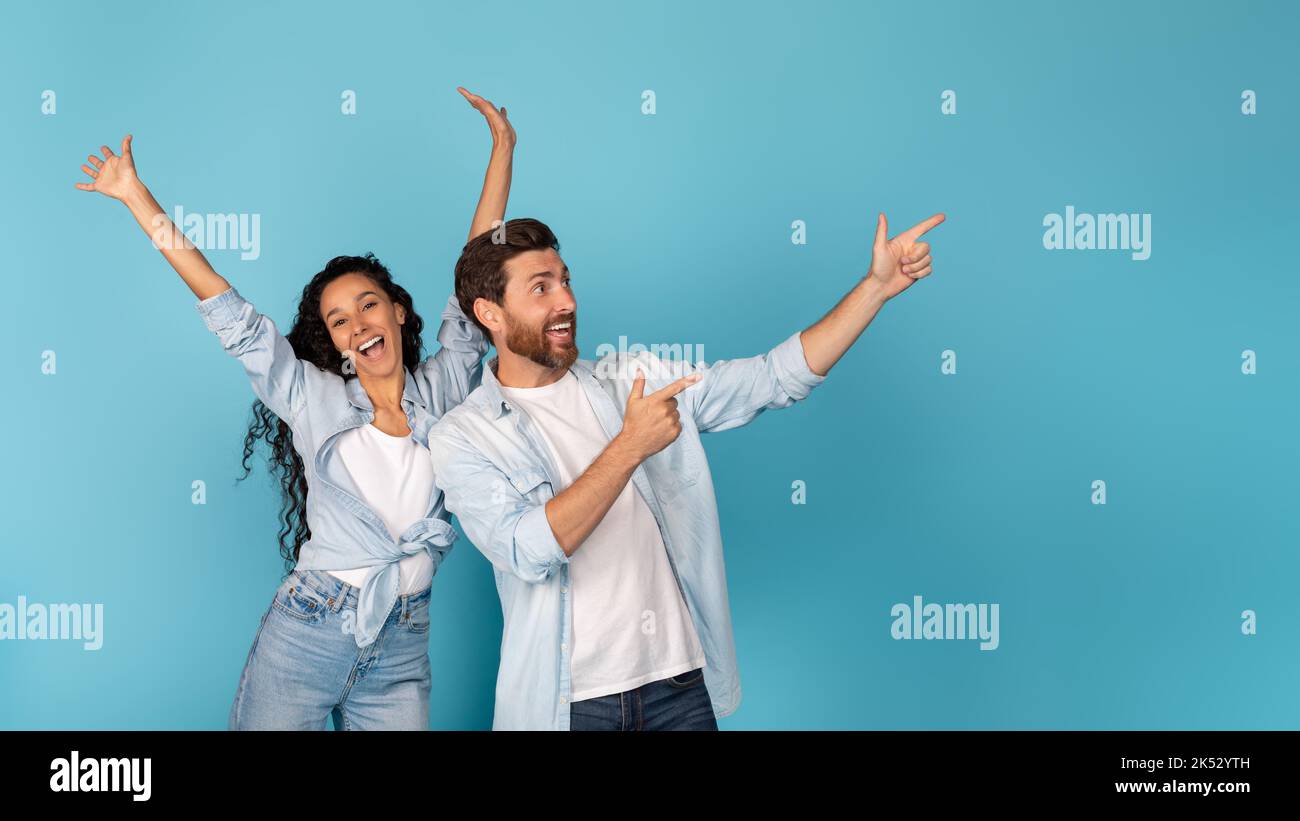 Rejoice multiethnic hi-res stock photography and images - Alamy