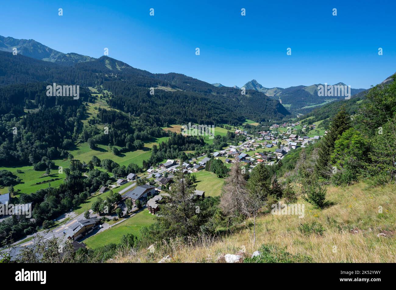 France, Haute Savoie, Chablais massif, the chapel of Abondance, the ...