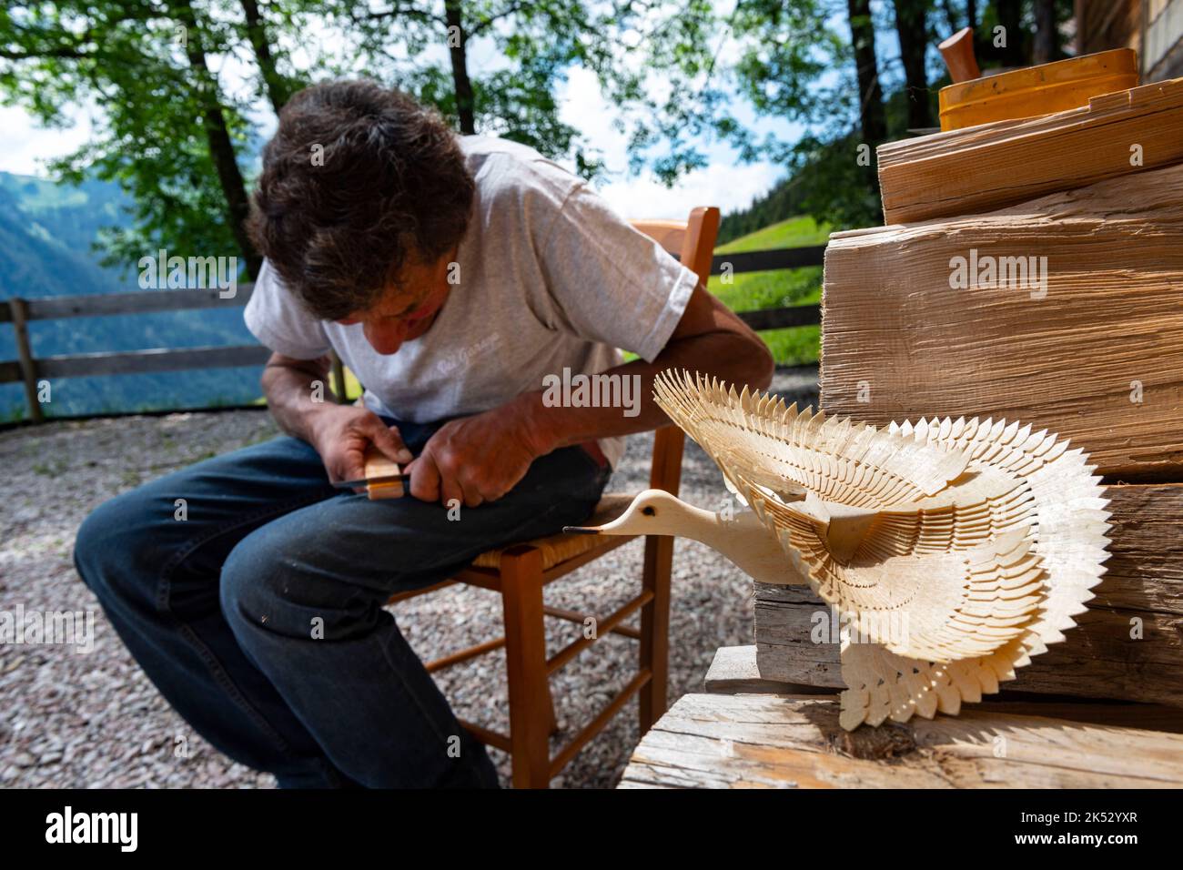 France, Haute Savoie, Chablais massif, Chatel, Mr Jean Pierre David ...