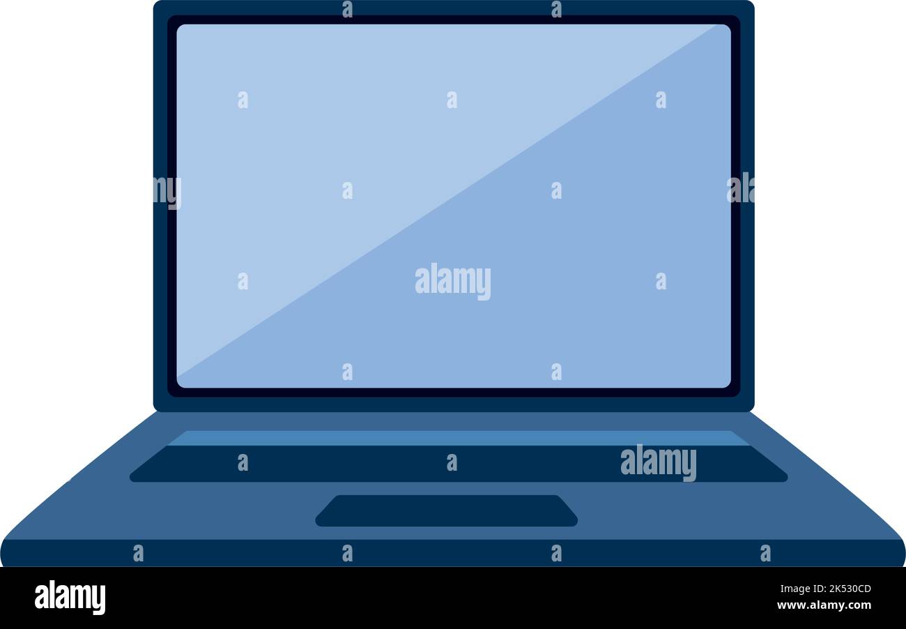 laptop computer portable device tech Stock Vector Image & Art - Alamy