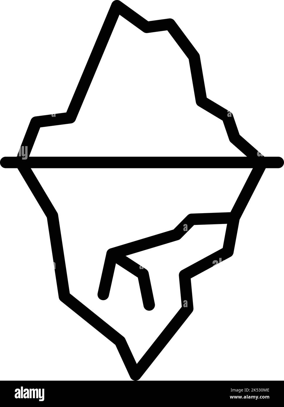 Frozen wave antarctic Stock Vector Images - Alamy