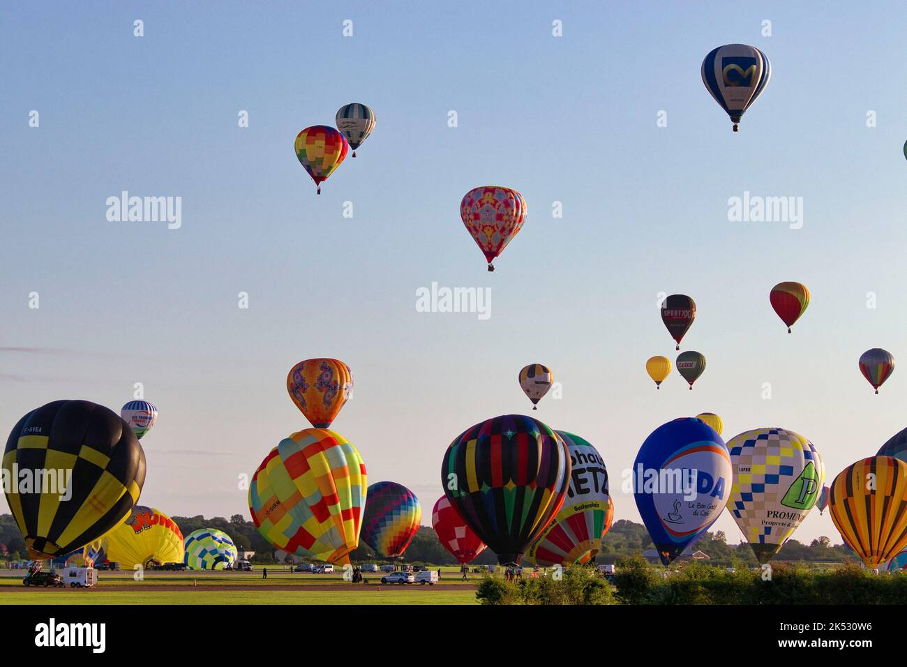 France, Meurthe-et-Moselle, Chambley, The Mondial Air Ballons, the ...