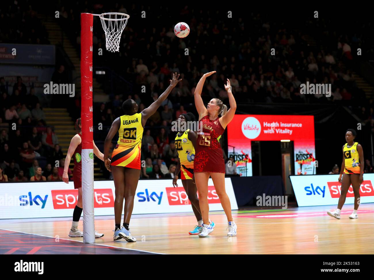 Netball england lphli hi-res stock photography and images - Alamy
