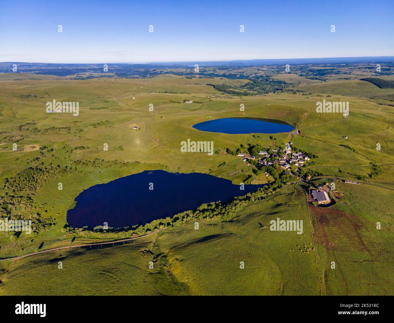 France, Puy de Dome, Regional Natural Park of the Auvergne Volcanoes ...