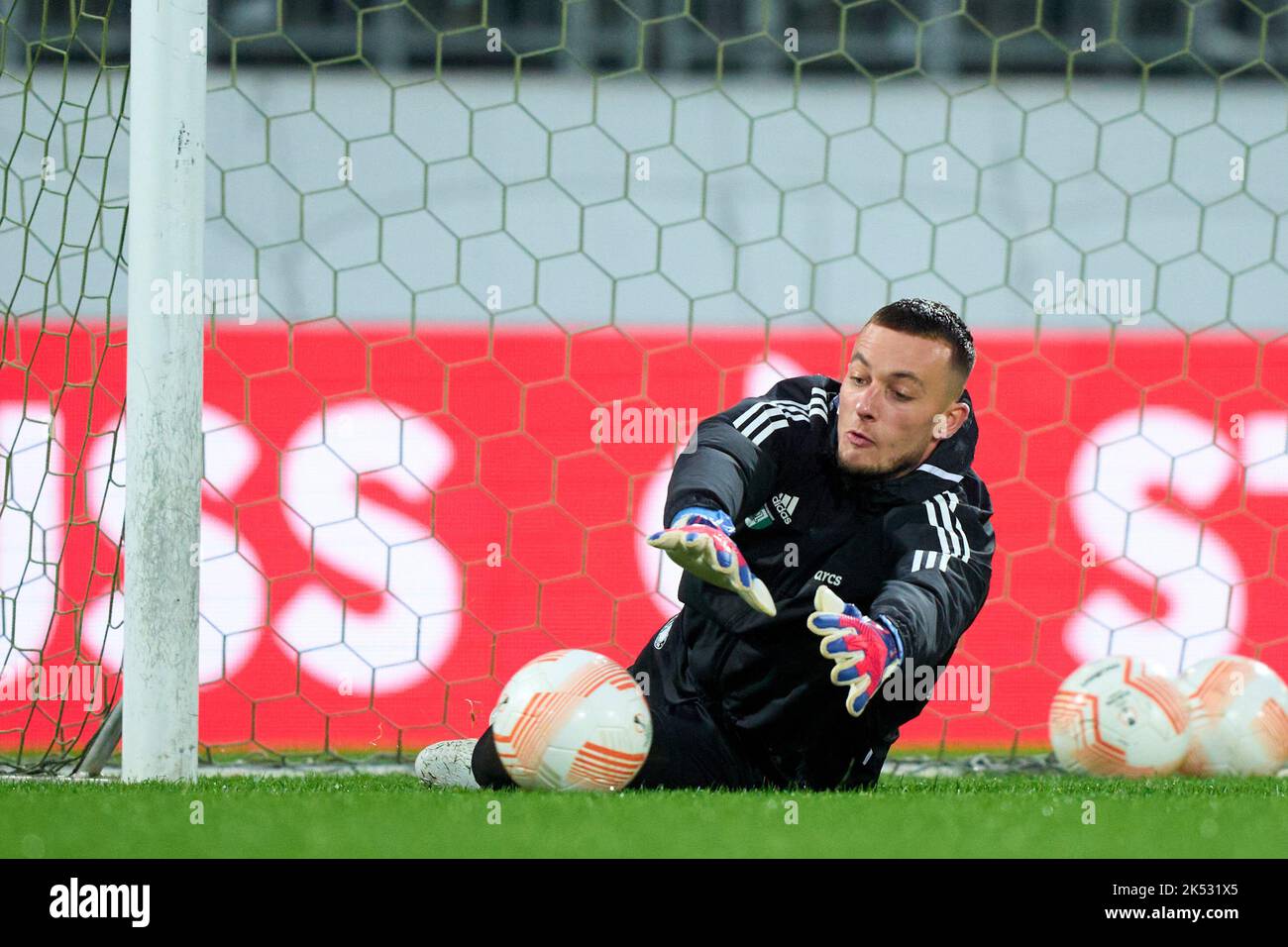 Herning, Denmark. 5 October 2022, Herning - goalkeeper Justin Bijlow of ...