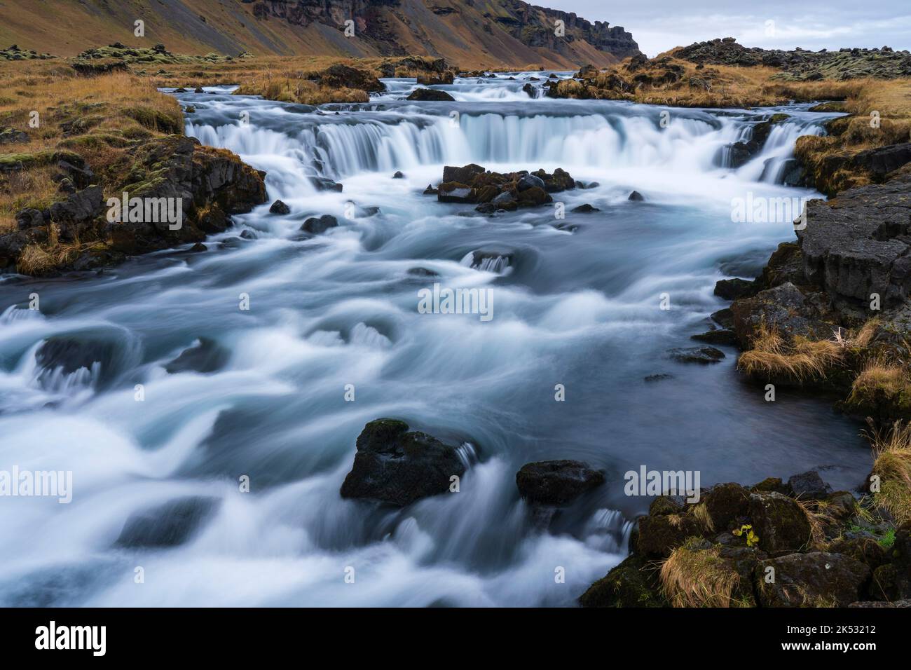 Fossalar river, Iceland Stock Photo - Alamy