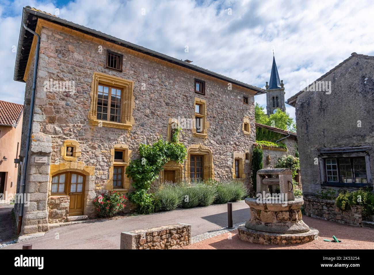 France, Loire, Le Crozet, Villages and towns of character label ...