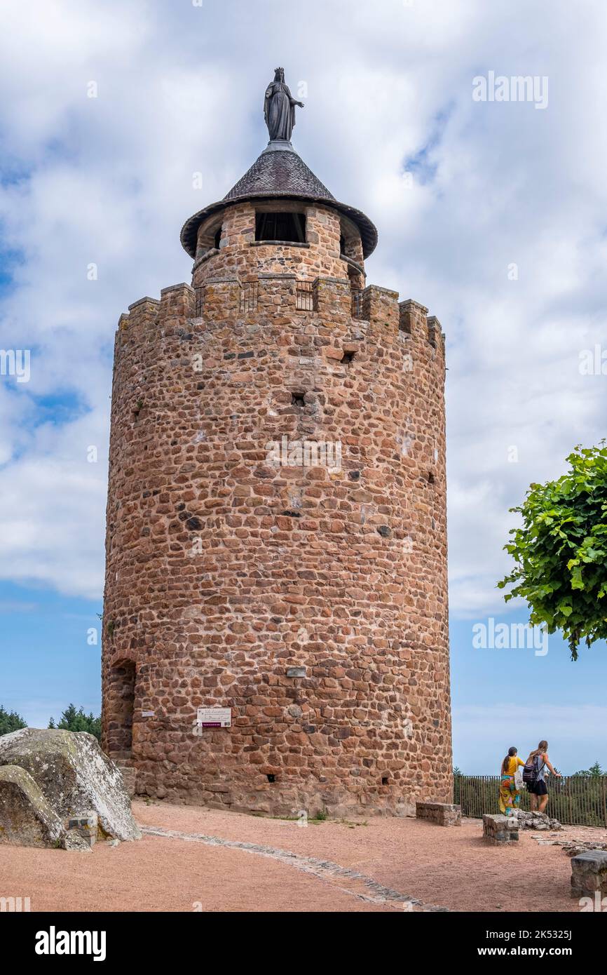 France, Loire, Le Crozet, Villages and towns of character label, Cote ...