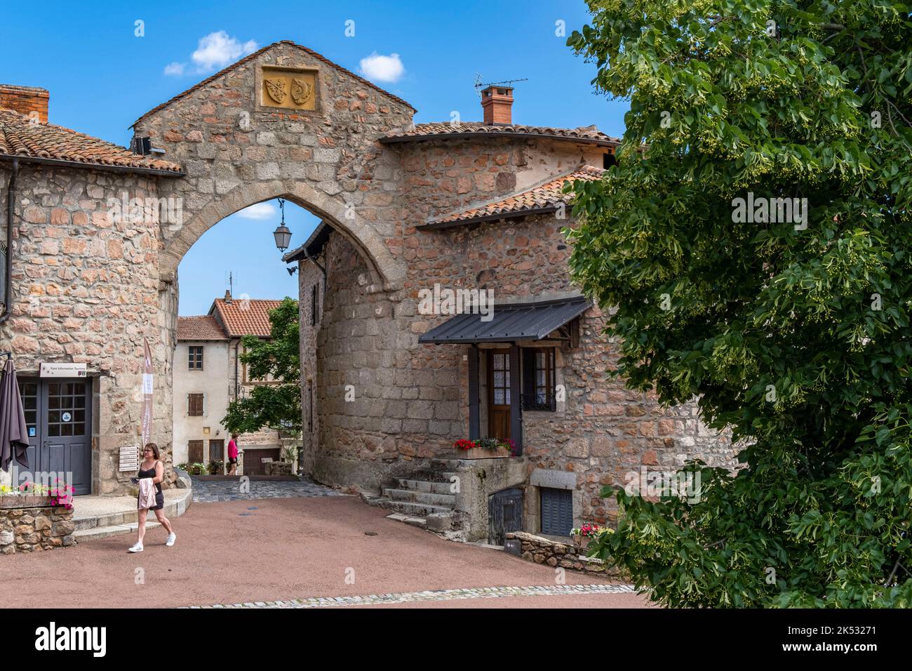France, Loire, Le Crozet, Villages and towns of character label, Cote ...
