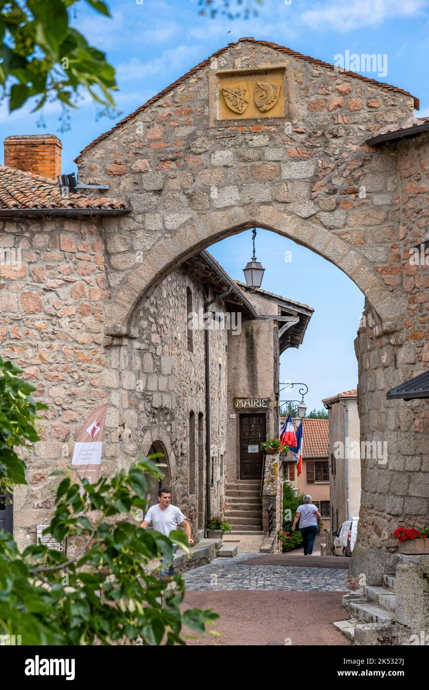 France, Loire, Le Crozet, Villages and towns of character label, town ...