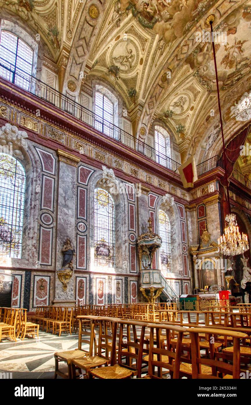 France, Meurthe et Moselle, Notre-Dame-de-Bonsecours de Nancy church in ...
